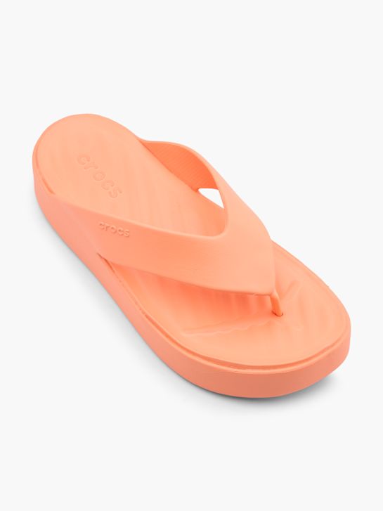 Crocs GETAWAY PLATFORM FLIP Chinelo separador de dedos Laranja | DEICHMANN