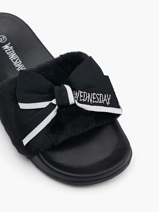 Wednesday Klapki Czarny | DEICHMANN
