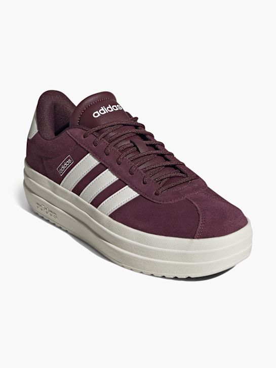 adidas VL COURT BOLD Sneakersy Bordowy | DEICHMANN