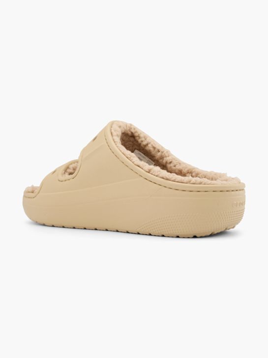 Crocs BAYA COZZY Slides & badesko Beige | DEICHMANN