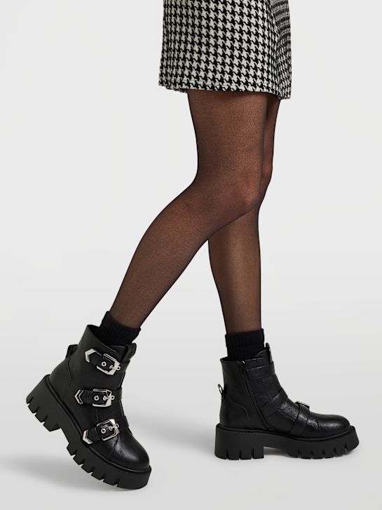 Wednesday Cizmă biker Negru | DEICHMANN