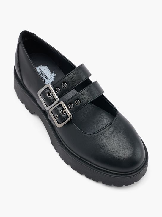 Wednesday Mary Jane Dandy Schnürer Schwarz | DEICHMANN
