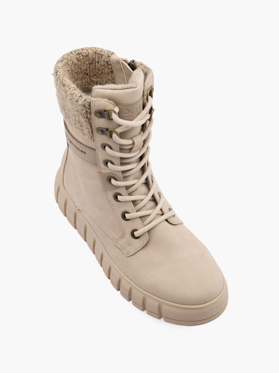 TOM TAILOR Ghete de iarnă Crem | DEICHMANN