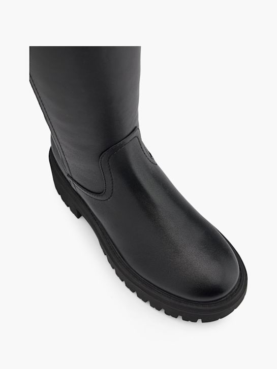 Catwalk Wide boot Black | DEICHMANN