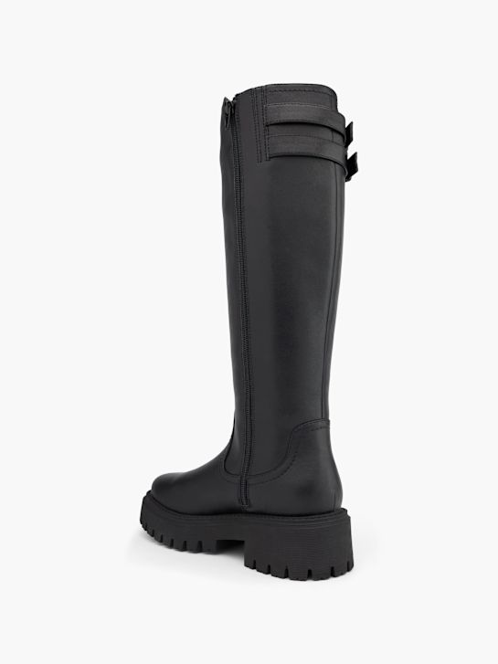 Catwalk Wide boot Black | DEICHMANN