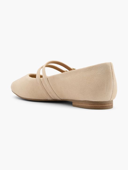 5th Avenue Mary Jane Balerini Bej | DEICHMANN