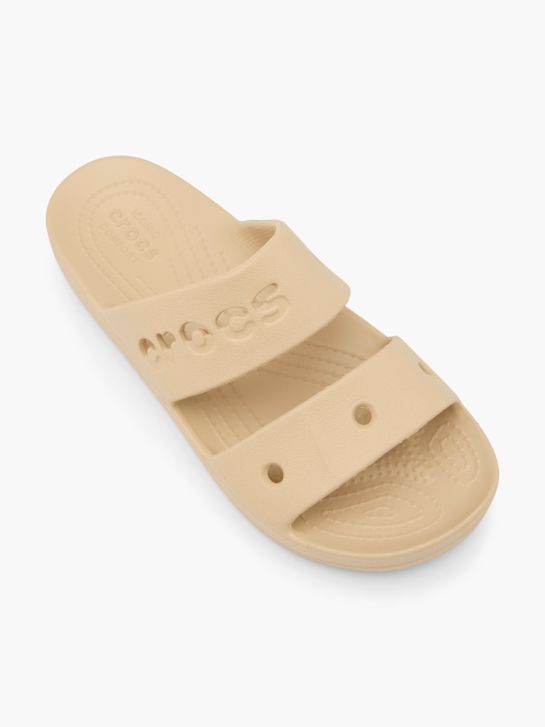 Crocs BAYA PLATFORM Slides Beige | DEICHMANN