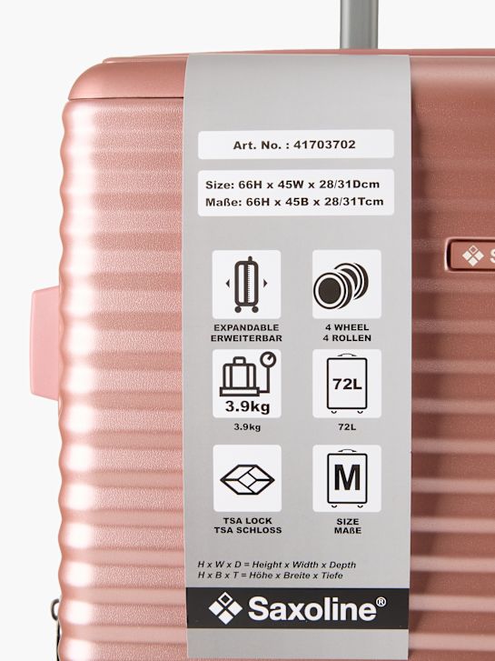 Saxoline Koffer Pink | DEICHMANN