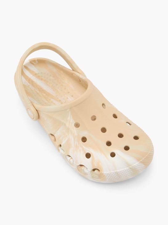 Crocs BAYA MARBLED Zueco Marrón | DEICHMANN