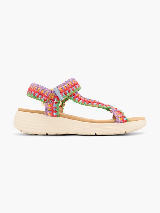 Graceland Sandal s petom Crvena | DEICHMANN