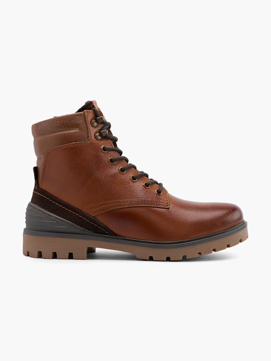CAFE MODA Schnürboots Cognac | DEICHMANN