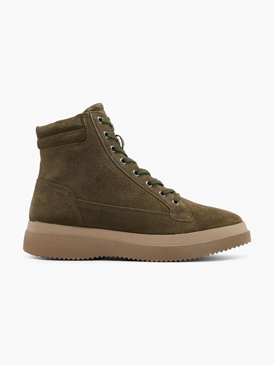 CAFE MODA Schnürboots Khaki | DEICHMANN