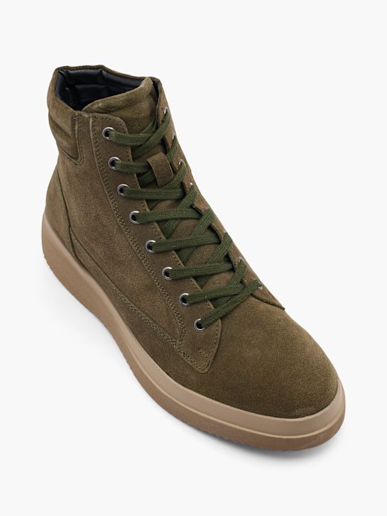 CAFE MODA Schnürboots Khaki | DEICHMANN