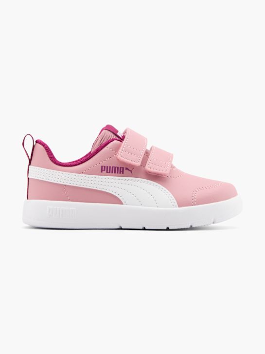 PUMA COURTFLEX V3 V PS Sapatilha Cor-de-rosa | DEICHMANN