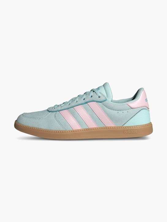 adidas BREAKNET SLEEK SUEDE Sneaker Mint | DEICHMANN