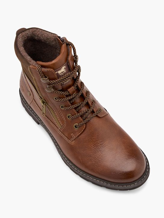 Landrover Laced ankle boot Cognac | DEICHMANN