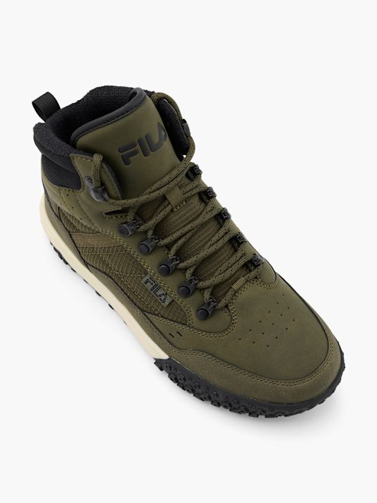 FILA Lace-up boot Green | DEICHMANN