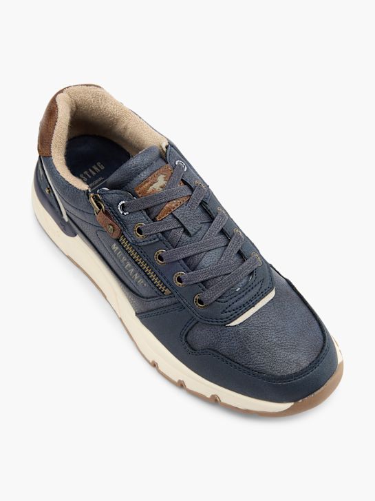 Mustang Nízká obuv Modrá | DEICHMANN