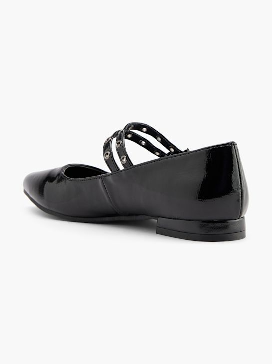 Graceland Mary Jane Baletanke Crna | DEICHMANN