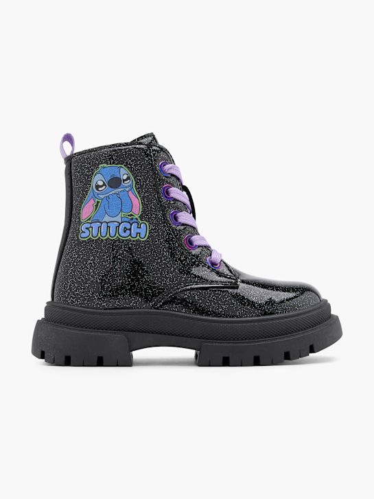 Stitch Ghete cu șireturi Negru | DEICHMANN