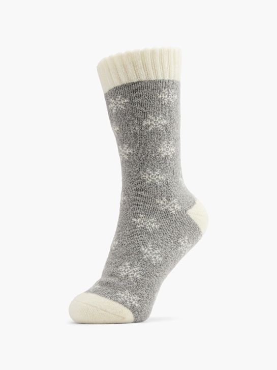 Cosy Nature 2x Socken Grau | DEICHMANN