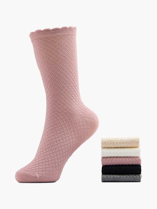 Cosy Nature 5x Socks Beige | DEICHMANN