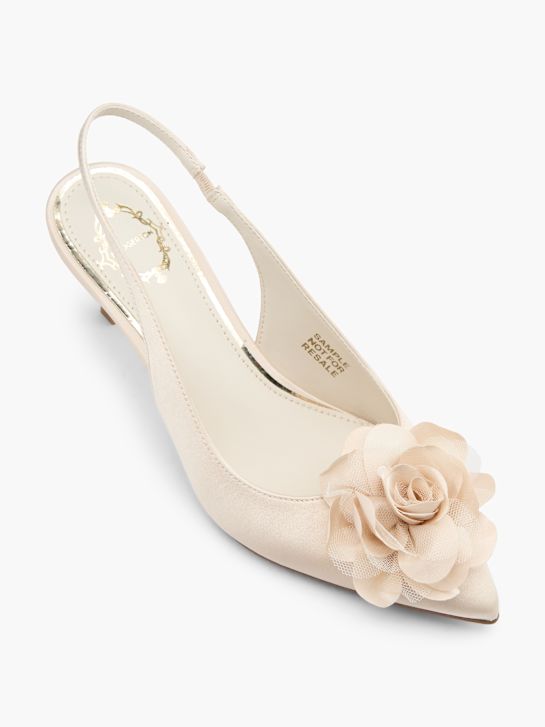 Bridgerton Pantofi sling Șampanie | DEICHMANN