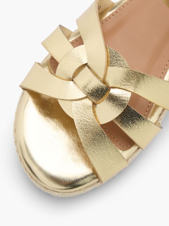 Graceland Heeled sandal Gold | DEICHMANN