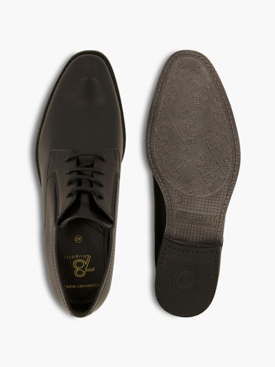 bugatti Poslovne cipele Crna | DEICHMANN