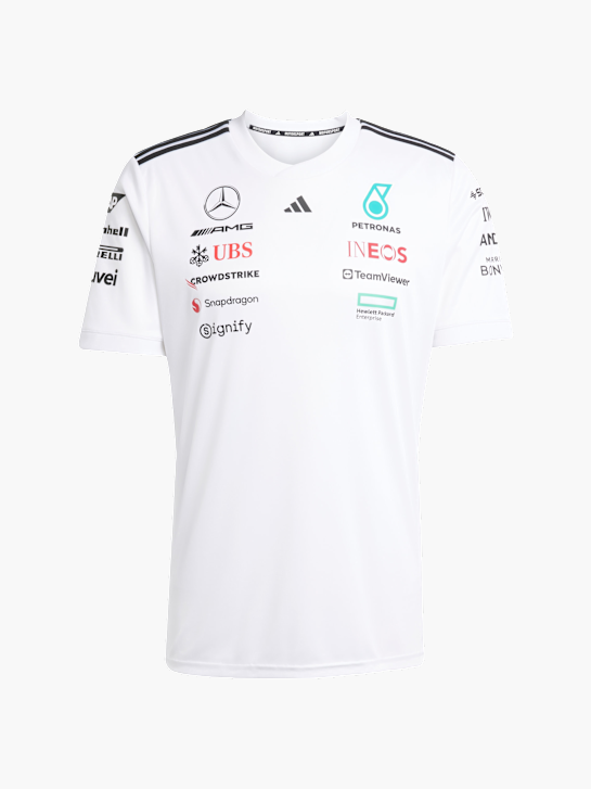 adidas Mercedes - AMG Petronas Formula One Team White Driver Trikot ...