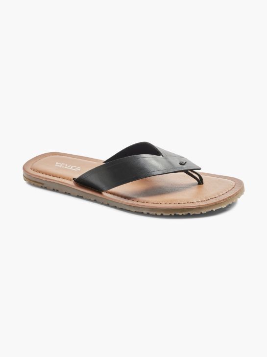 Venice Papuci cu separator între degete Negru | DEICHMANN