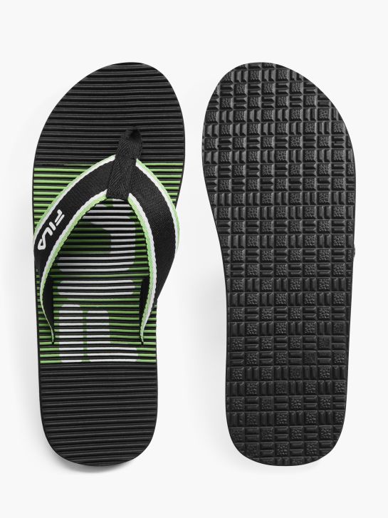 FILA Papuci cu separator între degete Negru | DEICHMANN