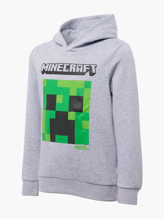 Minecraft Sweat à capuche Gris | DEICHMANN