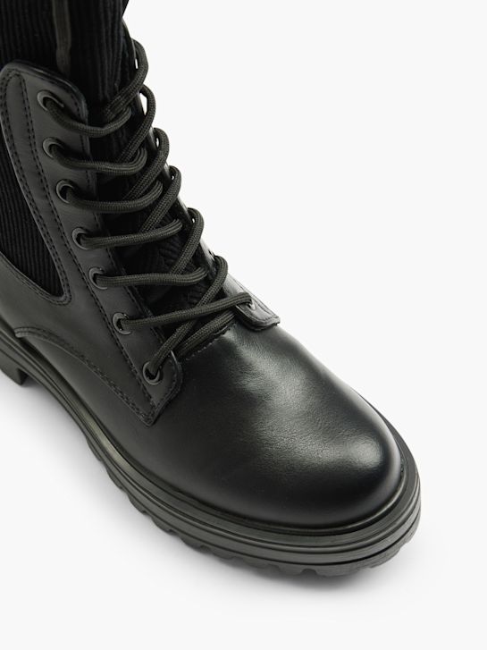 Catwalk Ghete cu șireturi Negru | DEICHMANN