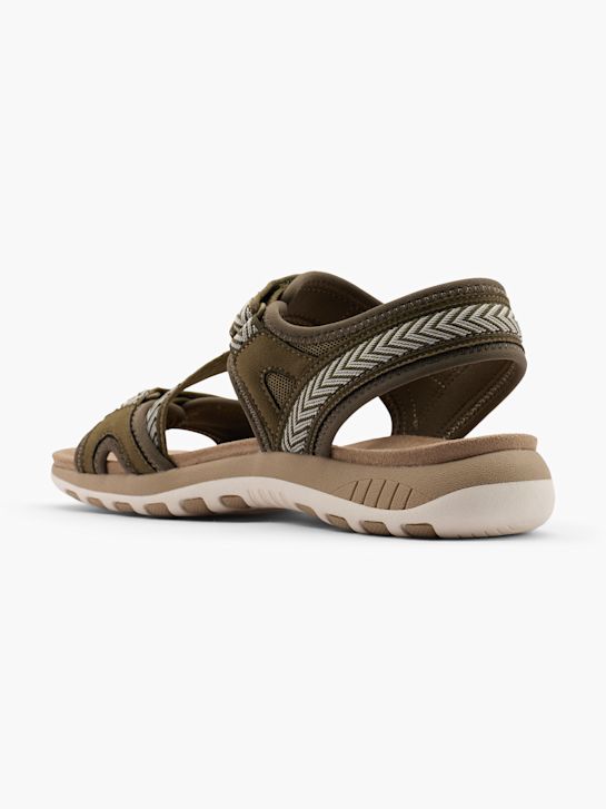 Landrover Fashion trekkingsandal Grön | DEICHMANN