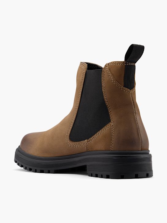 CAFE MODA Chelsea boot Brun | DEICHMANN