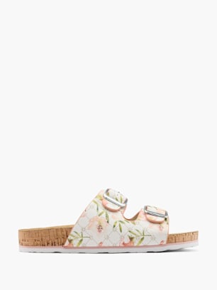 Graceland Papuci Alb | DEICHMANN