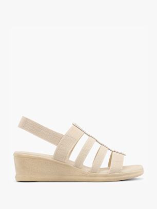 Easy Street Sandália Bege | DEICHMANN