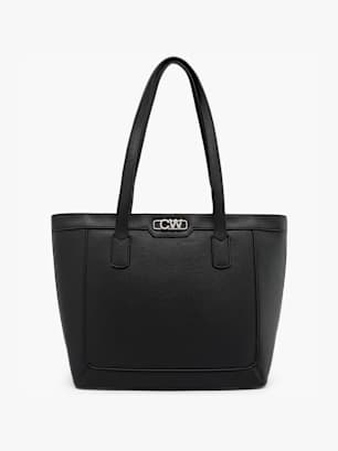 Catwalk Shopper táska fekete | DEICHMANN