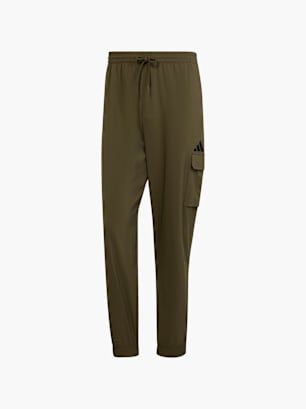 adidas Essentials Small Logo Cargohose Khaki | DEICHMANN