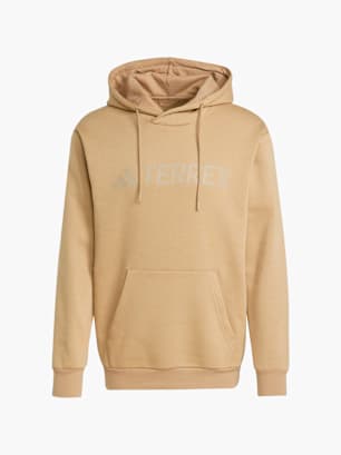 adidas TERREX Multi Large Logo Hoodie Braun | DEICHMANN