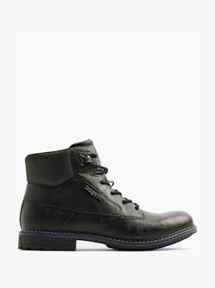 Bugatti Ghete cu șireturi Negru | DEICHMANN