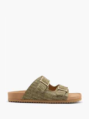 Graceland Öppen innesko Khaki | DEICHMANN